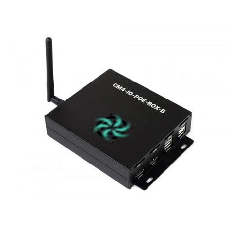 PoE Mini Computer Based On Raspberry Pi Compute Module NoT Included Metal Case With Cooling