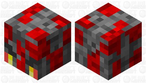 Redstone Cube Minecraft Mob Skin