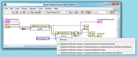Solved Weird Behaviour With Net Constructor Node And Gzipstream