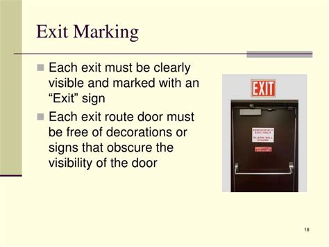 PPT Exit Routes Emergency Action Plans Fire Prevention Plans And Fire Protection PowerPoint
