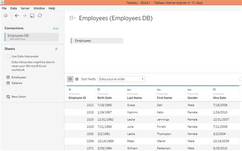 Tableau Joins Types Of Joins In Tableau And Their Application