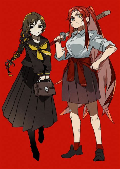 Binah And Gebura Project Moon And More Drawn By Hamelon Danbooru