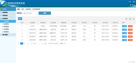 基于springboot mybatis mysql html实现校园宿舍管理系统 CSDN博客