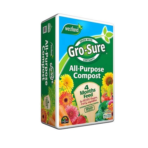 Gro Sure All Purpose Compost 80l Homebase