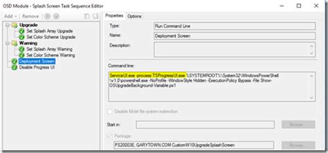 Windows Splash Screen For The Task Sequence Progress Garytown