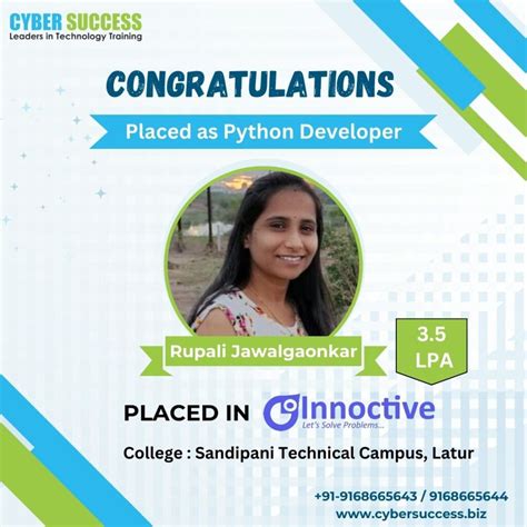 Python Training In Pune Placement Cyber Success
