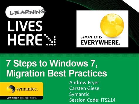 7 Steps To Windows 7 Migration Best Practices