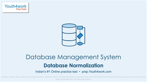 Database Normalization DBMS Online Practice Test