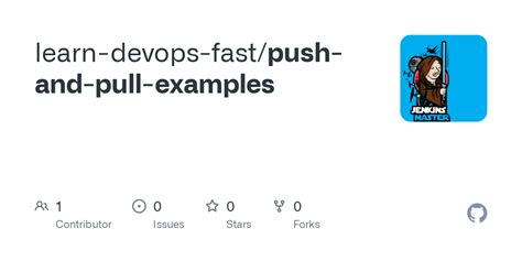Github Learn Devops Fastpush And Pull Examples