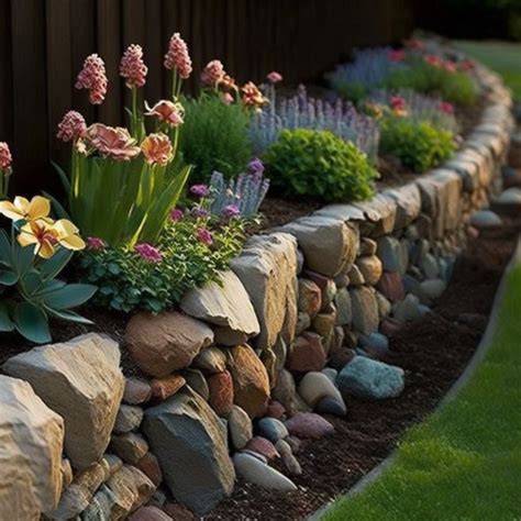10 Small Flower Bed Ideas With Rocks To Make Your Garden Stand Out
