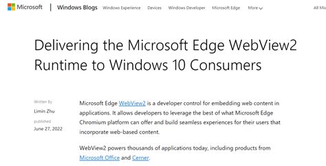 Microsoft Edge Webview Grebalance