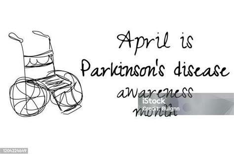 4월은 파킨슨병 인식의 달입니다 텍스트 비문이 있는 배경 배너 카드 포스터용 템플릿입니다 벡터 Eps10 그림입니다 4월에 대한 스톡 벡터 아트 및 기타 이미지 Istock