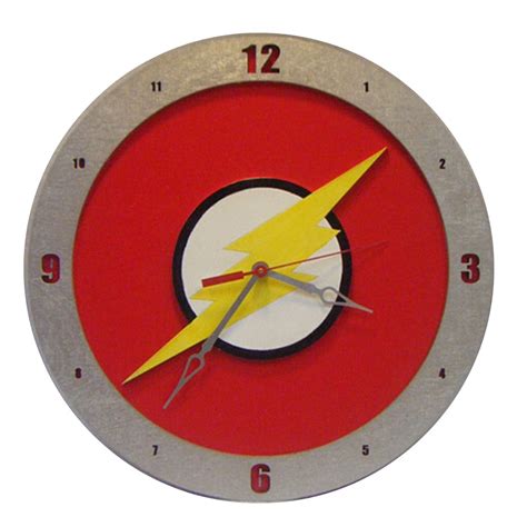 The Flash Wall Clock 14 Diameter Alltru2u Alltru2u