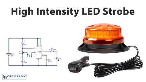 High Intensity LED Strobe Circuit
