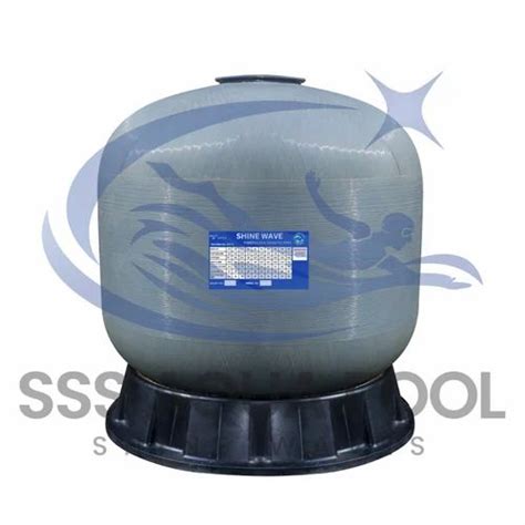 Shine Wave Fiber Glass Swimming Pool Filters For Fi Literation Flow