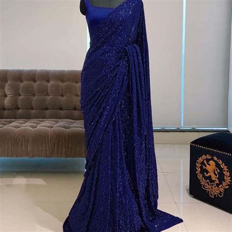 sequence work saree orchids boutique