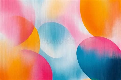 Colorful Abstract Waves Create A Serene Ambiance In A Modern Art Display Stock Image Image Of