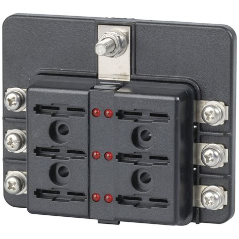 Powertech Way Blade Fuse Block With Spade Terminals Jaycar Australia