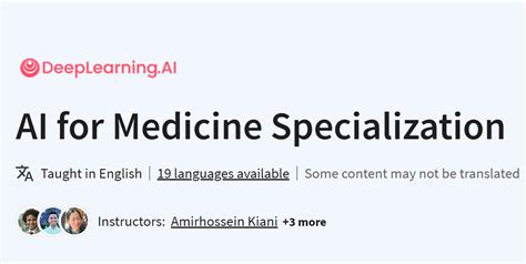 Ai For Medicine Specialization ~ Computer Languages Clcoding