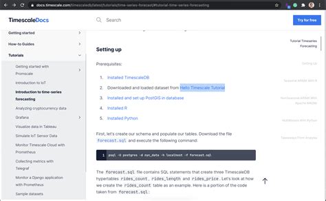 [content bug] broken links on docs tutorial time series forecasting