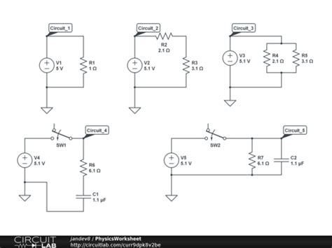 PhysicsWorksheet CircuitLab