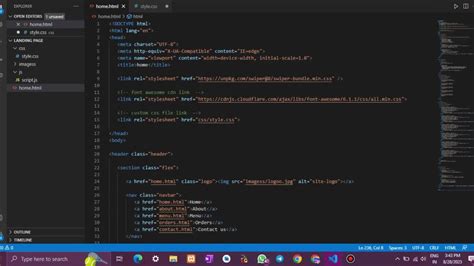Ananya Devaragunda Lakshman On Linkedin Codsoft Webdevelopment Landingpage