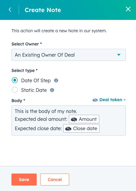 Create Notes In A Hubspot Workflow