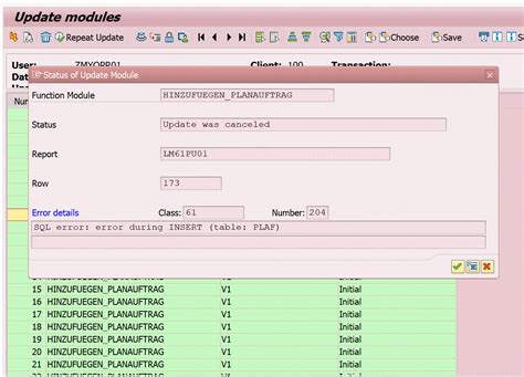 Sm13 Check Upload Planning Order Error Its Show T Sap Community
