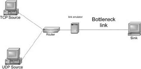 Network Topology In Ns Simulations Download Scientific Diagram
