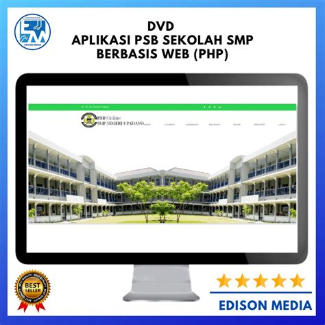 Jual Dvd Aplikasi Psb Sekolah Smp Berbasis Web Php Shopee Indonesia