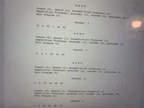 Solved 1 Write A Program To Build A Binary Tree From A