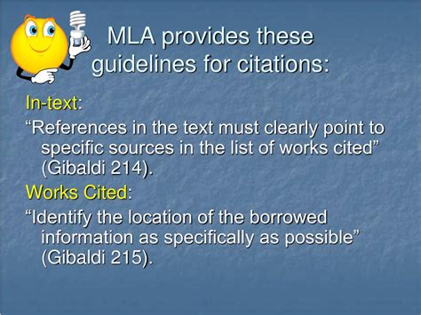 PPT MLA Documentation Tutorial PowerPoint Presentation Free Download ID