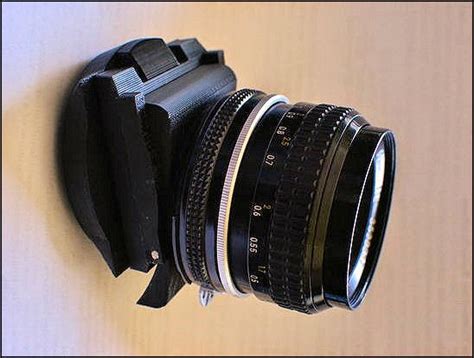 Weekly Photography Tips A Diy Tilt Shift Lens Mount For Nikon Cameras
