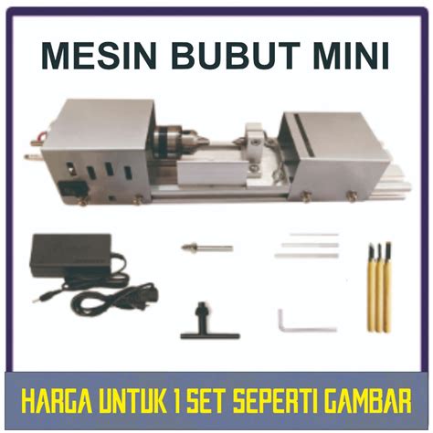 Jual Mesin Bubut Manik Manik Mini Miniatur Bubut Kayu Diy Set Standar Bubut Bor Tiang Alat Putar