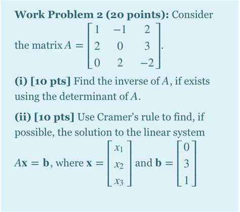 solved a work problem 1 20 points consider 1 2 3 the 3 x