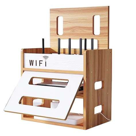 raft suport router wireless byondself® trei compartimente pentru