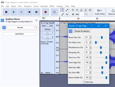 audacity reverb gui too small in realtime on linux · issue 4210