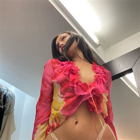 Bella Hadid Thong DrunkenStepFather