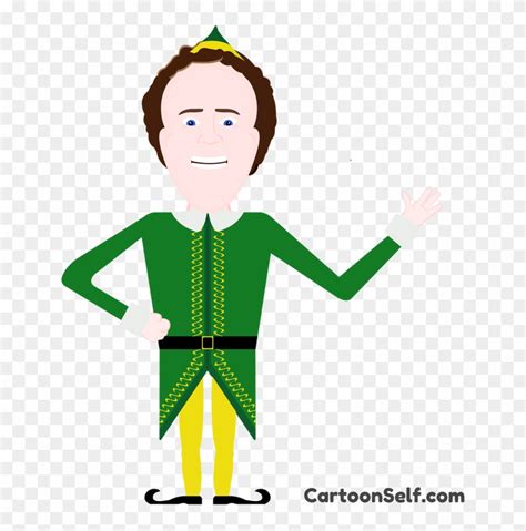 Buddy The Elf Png Will Ferrell Elf Cartoon Clipart 50015 Pikpng