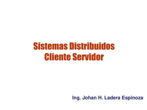 Sistemas Distribuidos Cliente Servidor Maryuri Lisbeth Udocz