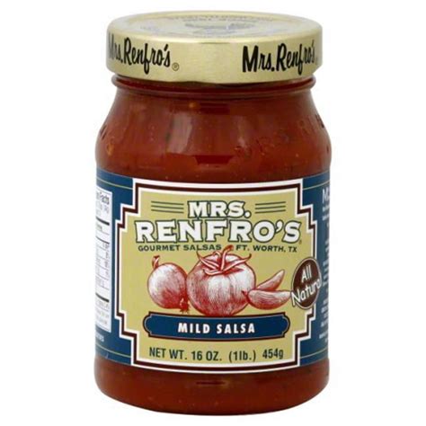 Mrs Renfro Salsa Picante Mild 16 Oz Pack Of 6