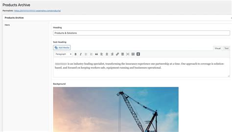 Custom Fields For Cpt Archives In Wordpress Using Acf Extended