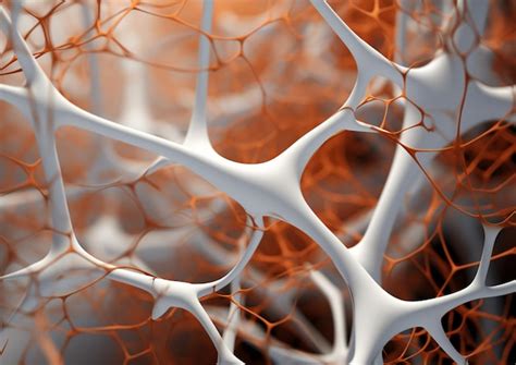 Premium Ai Image A Close Up Of A White And Orange Pattern Of A White 3d Cube