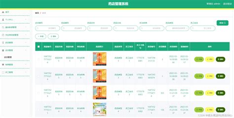 基于springboot vue的药店管理系统