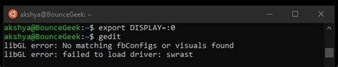Run GUI Based Linux Programs On Windows BounceGeek