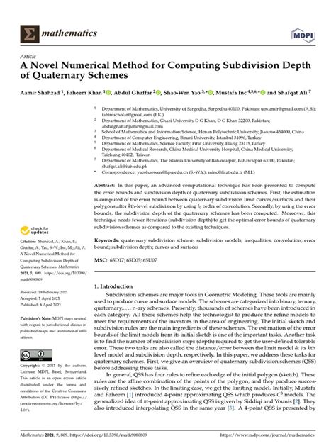 2021 Mathematics Pdf