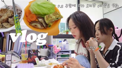 룡즈vlog직장인 브이로그 다이어트 점심 식단 Feat 닭가슴살 양배추 쌈 경영지원부 9년차 직장인 💜아미로그