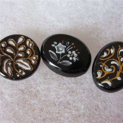 Glass Sewing Buttons Etsy