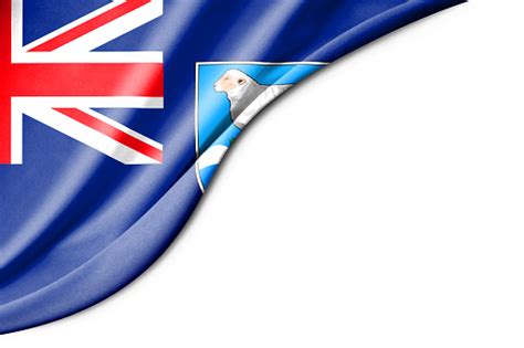 포클랜드 제도 플래그 3d 일러스트레이션 텍스트에 대한 흰색 배경 공간이 있습니다 0명에 대한 스톡 사진 및 기타 이미지 0명 개념 개념과 주제 Istock