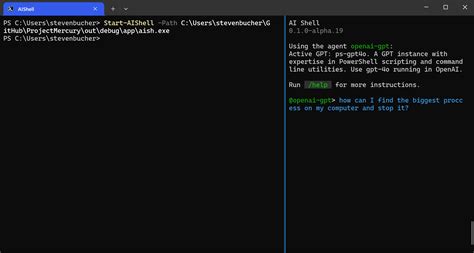 Ai Shell Command Reference Powershell Microsoft Learn